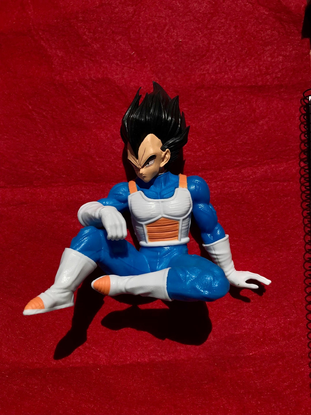 15 Cm Dragon Ball Z Anime Figures Vegeta Sitting Posture Dbz Gk ...