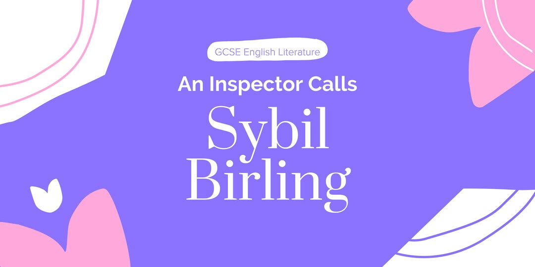 Sybil Birling Mapa mental y plan de ensayo ll Un inspector llama a gcse ...