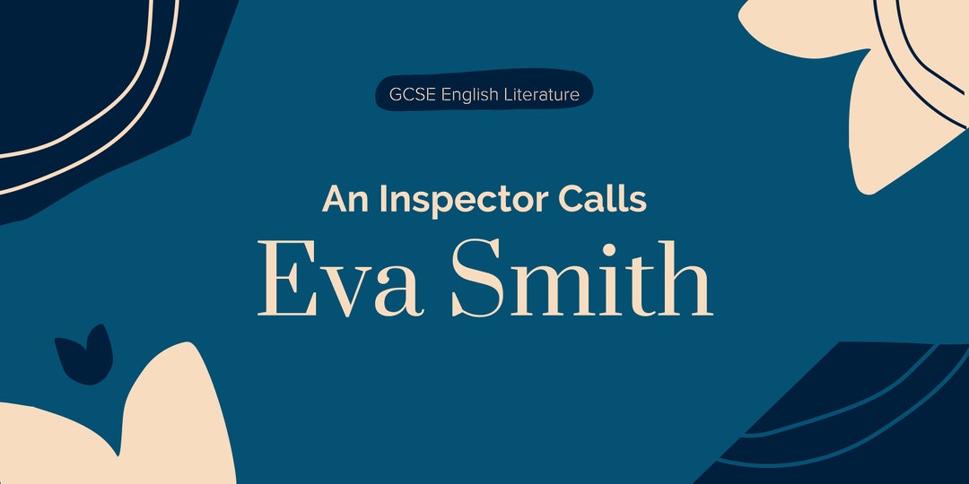 Eva Smith Mind Map Ll an Inspector Calls Ll GCSE English Literature - Etsy