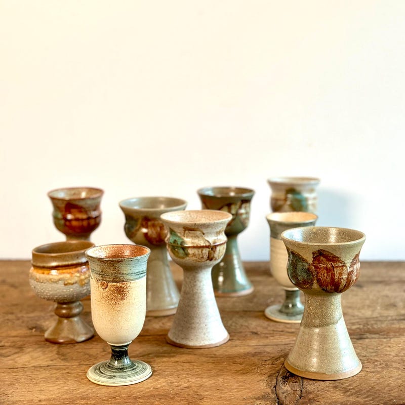 Ceramic Goblet - Etsy