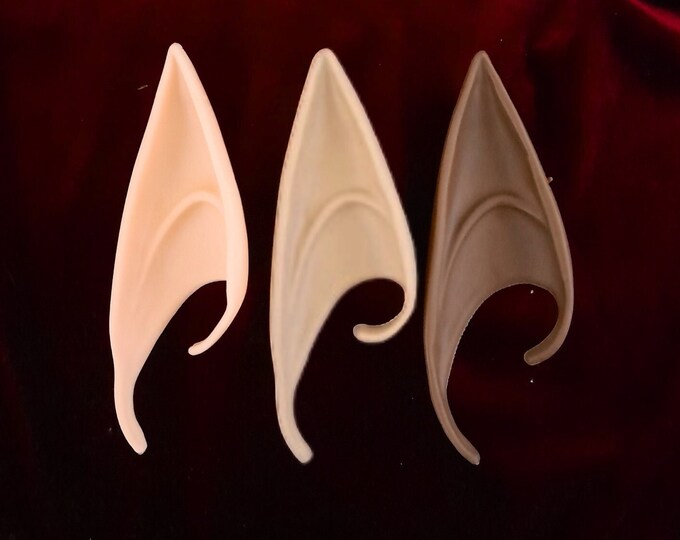 Elf Ears Tip Prosthetics Cosplay Silicone latex Free E01 - Etsy Canada