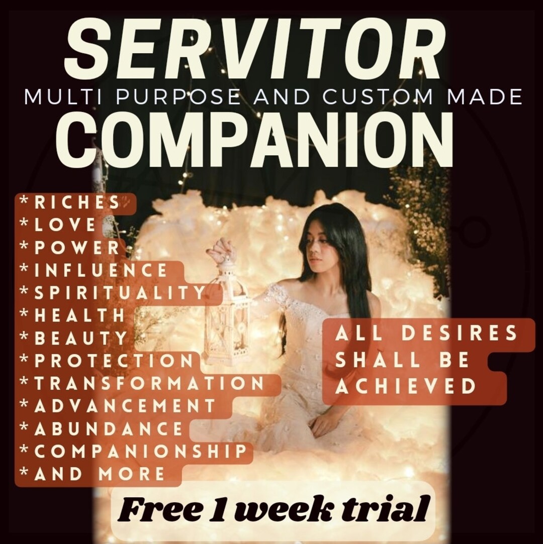 FREE TRIAL - Create Your Own Servitor | Custom Servitor | Magick Spirit ...