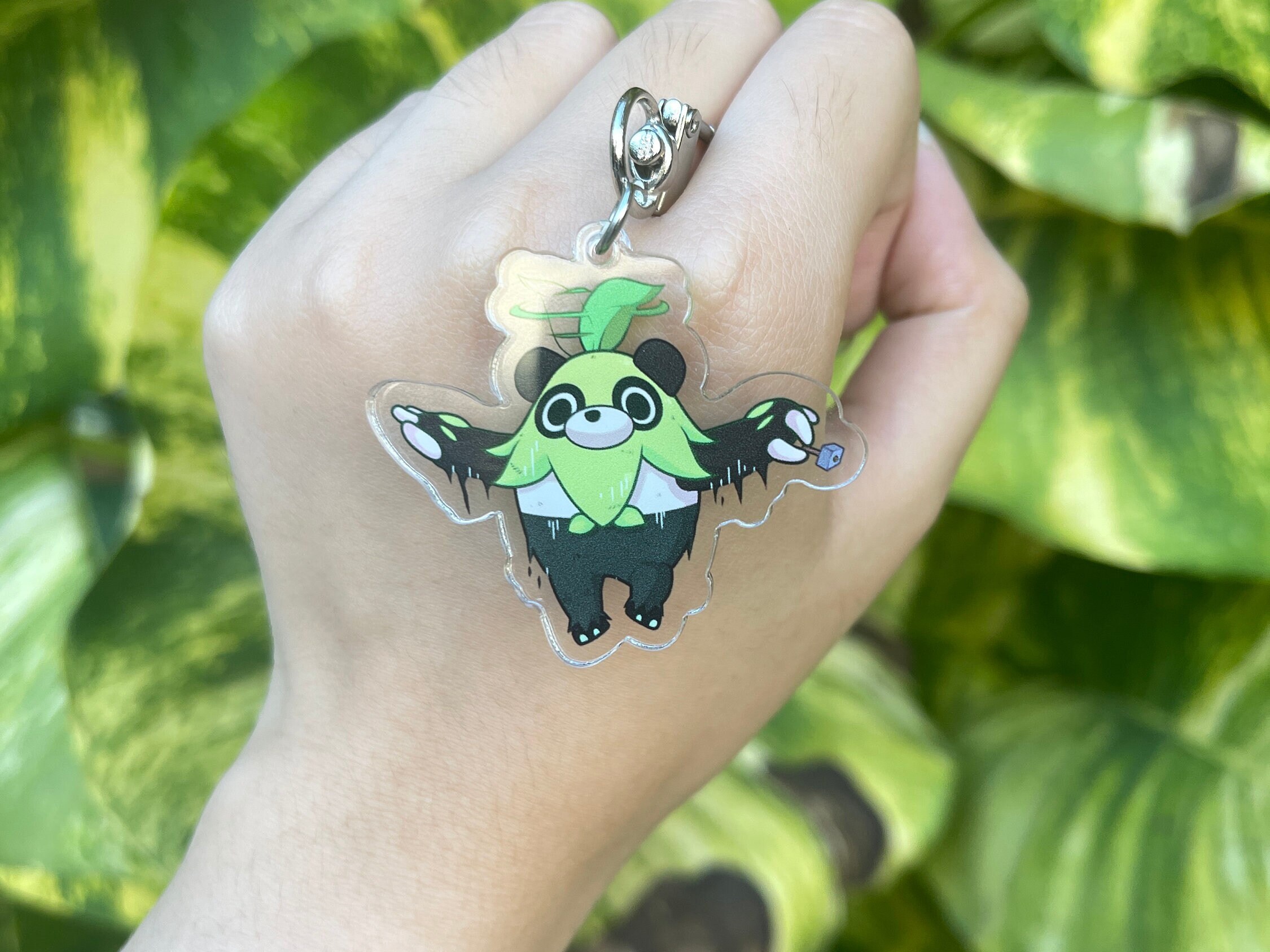 Palworld Mossanda Acrylic Keychain, Acrylic Charm - Etsy