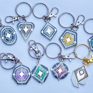 Valorant Gold Rank Hard Enamel Keychain - Etsy