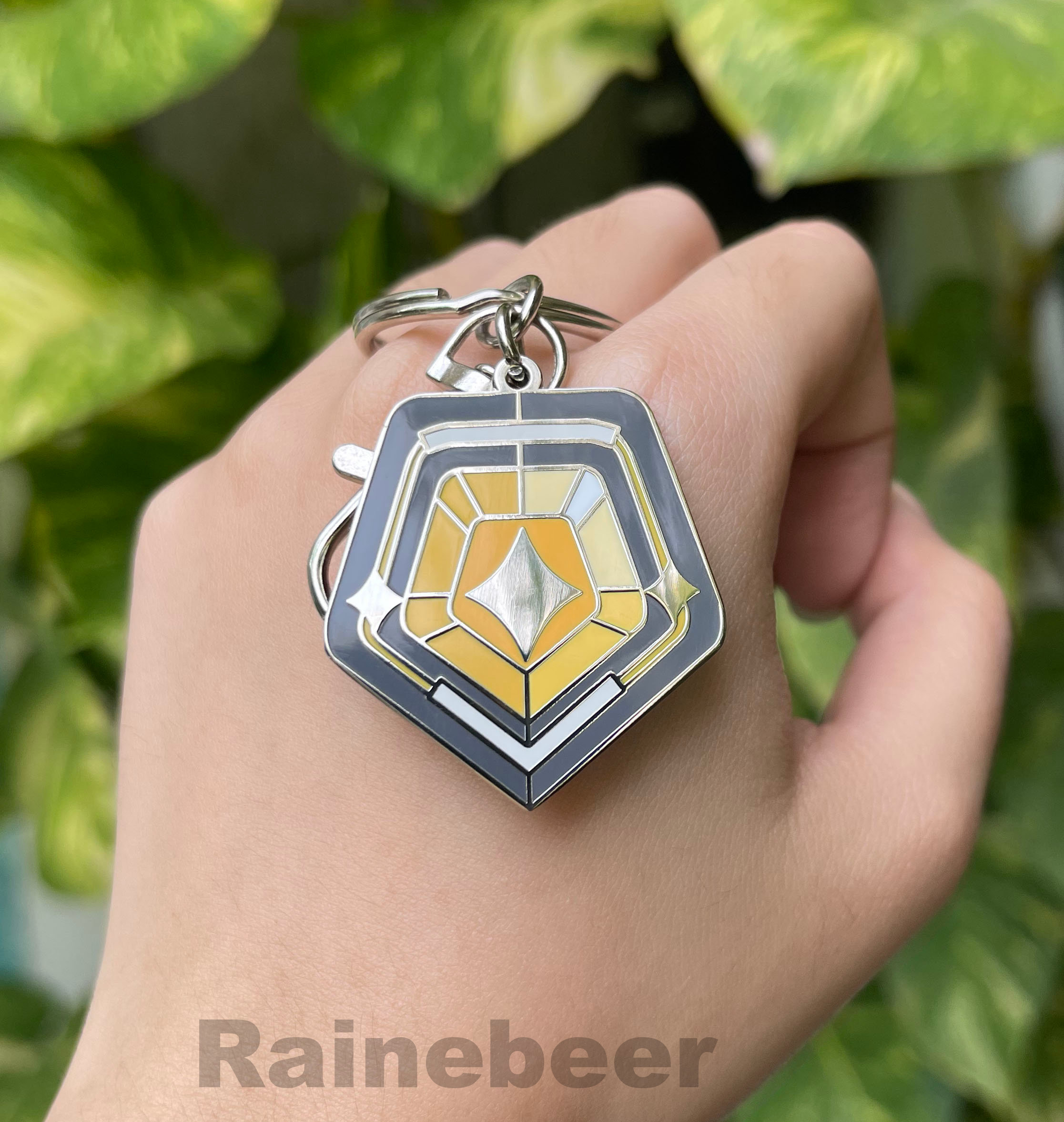 Valorant Gold Rank Hard Enamel Keychain - Etsy