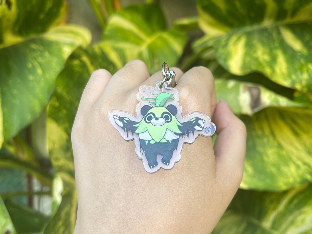 Palworld Mossanda Acrylic Keychain, Acrylic Charm - Etsy