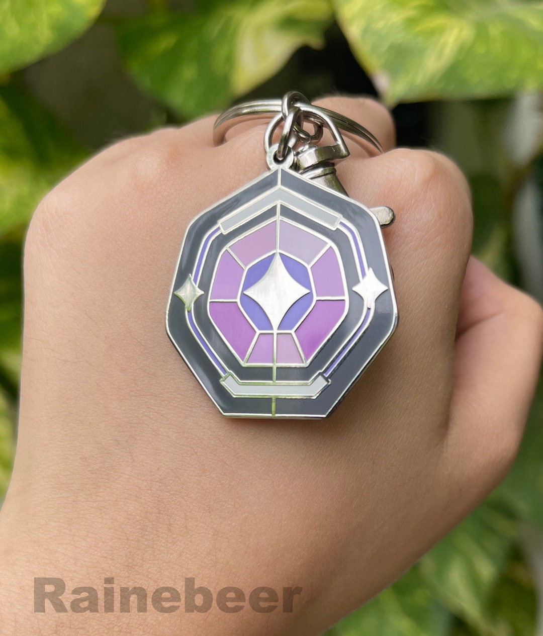 Valorant Diamond Rank Hard Enamel Keychain Rank Buddy Gun Buddy - Etsy