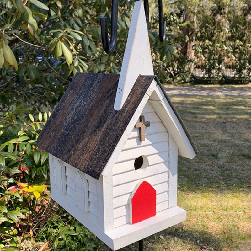 Church Bird House - Etsy