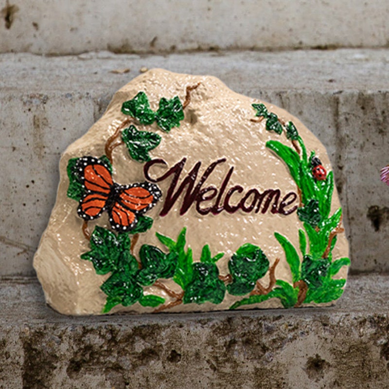 Welcome Rocks - Etsy