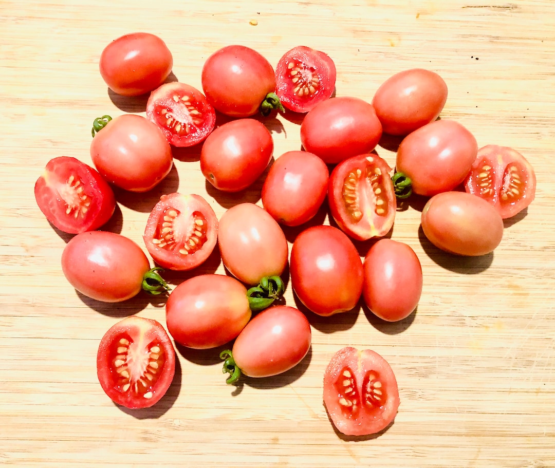 Pearly Pink Cherry Tomato Seeds - Etsy