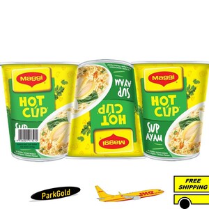 MAGGI Hot Cup - Chicken (57g X 6) Instant Noodle Best Top Malaysia - Etsy