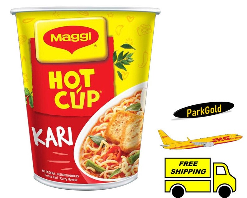 MAGGI Hot Cup - Curry (59g X 6) Instant Noodle Best Top Malaysia - Etsy