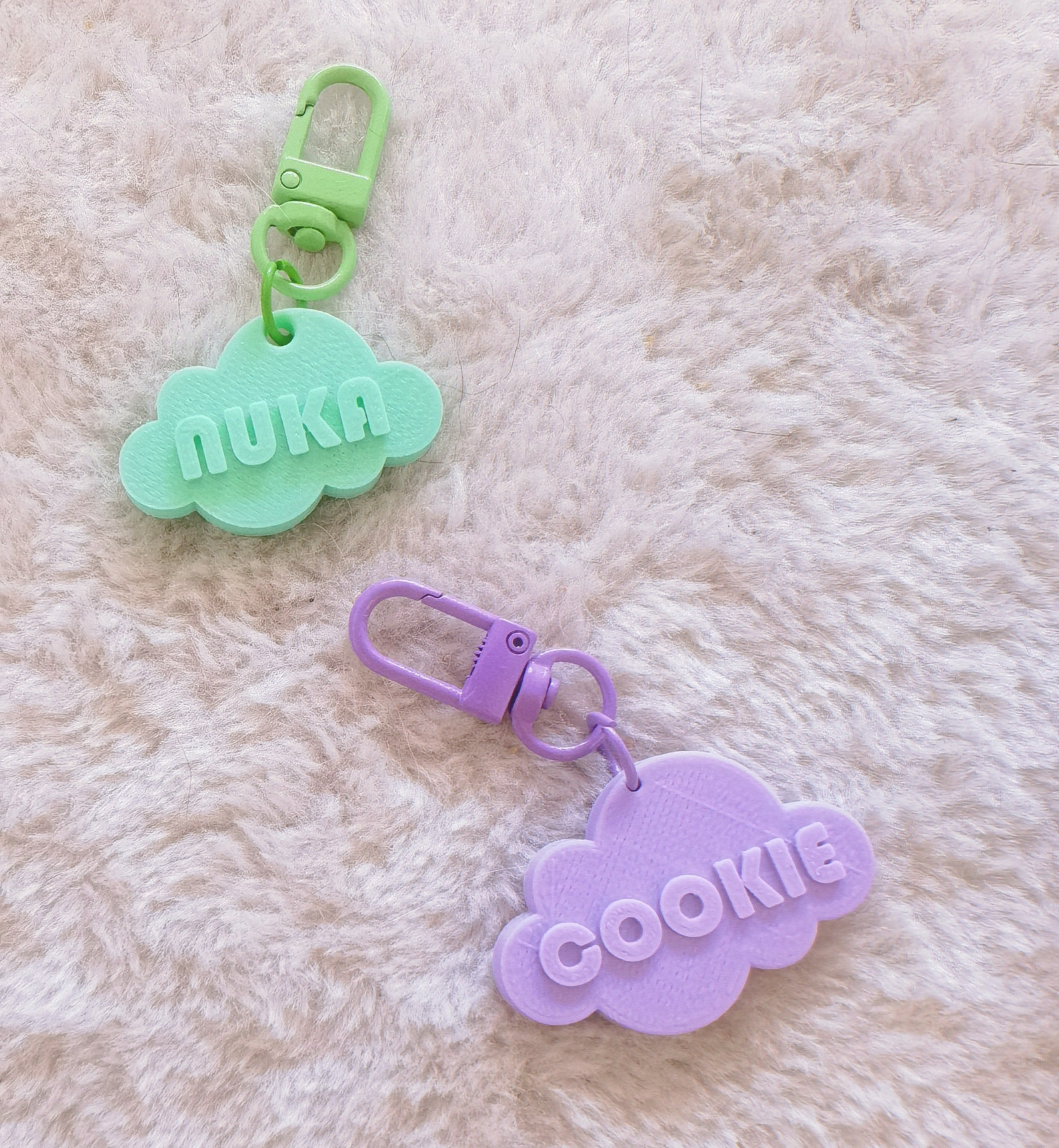 Grape Pet Tag ,3d Printed Name Tag,personalised Pet Tag, Dog Tag,cat ...