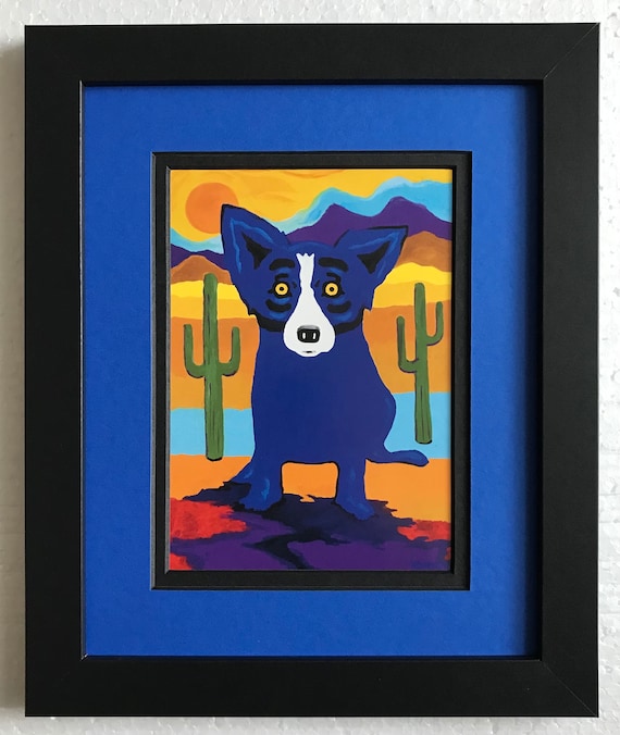Blue Dog Prints Posters
