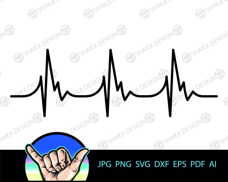 Nurse SVG / Heartbeat Line / Silhouette EKG / Doctor Files / Healthcare ...