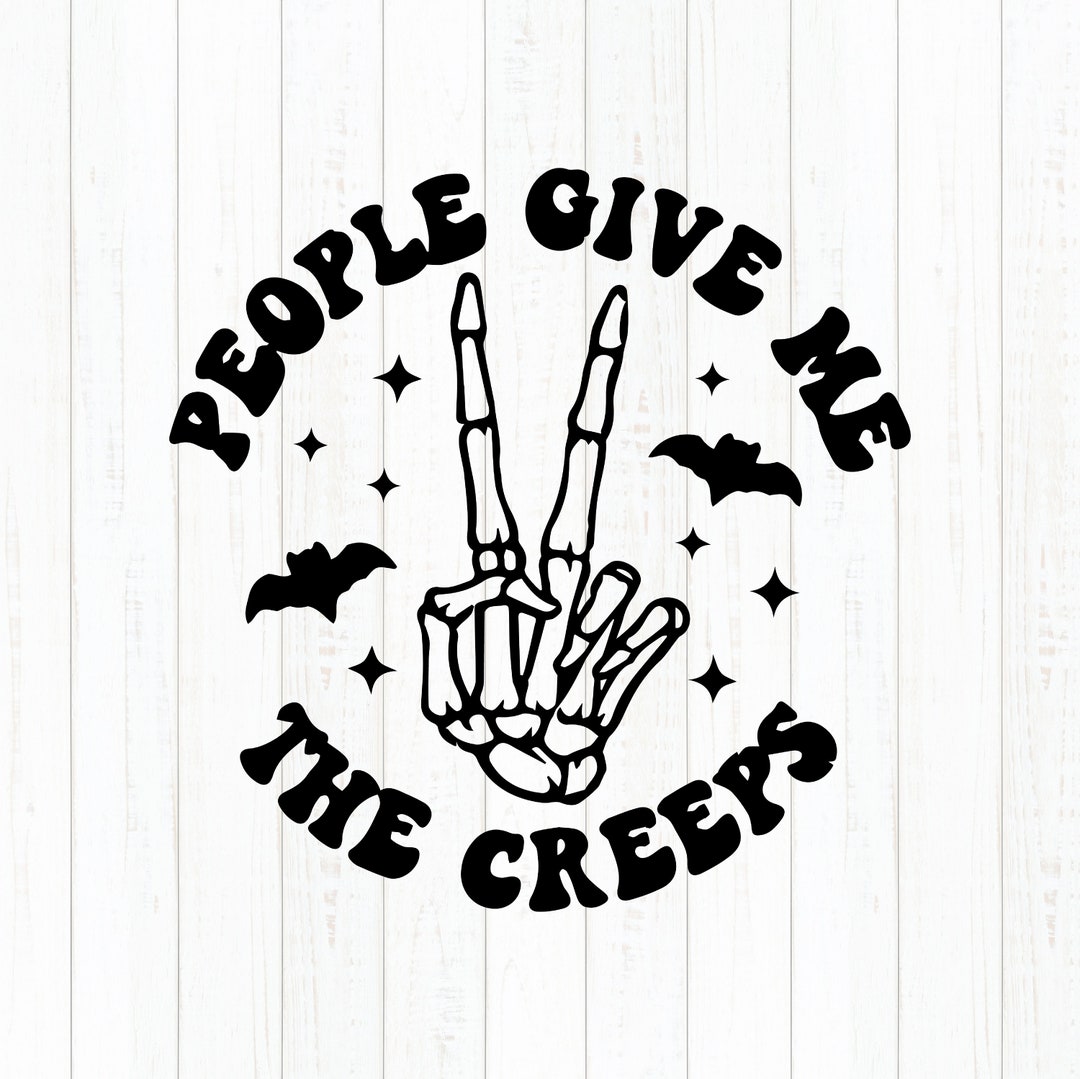 People Give Me the Crips, Hand Skeleton Svg, Halloween Svg, Witch Svg ...