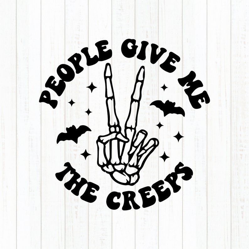 People Give Me the Crips, Hand Skeleton Svg, Halloween Svg, Witch Svg ...