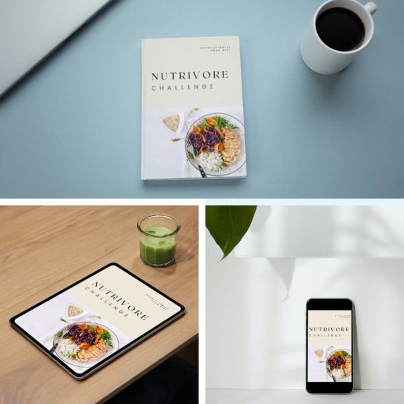 Done-for-you Nutrivore Diet Health Coaching Challenge Kit for Wellness ...