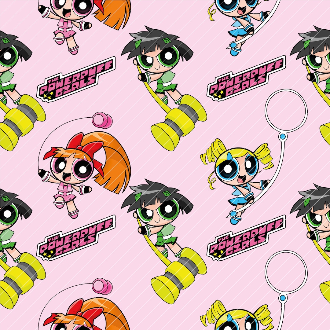 Powerpuff Girls Seamless Pattern Digital Papers Seamless - Etsy