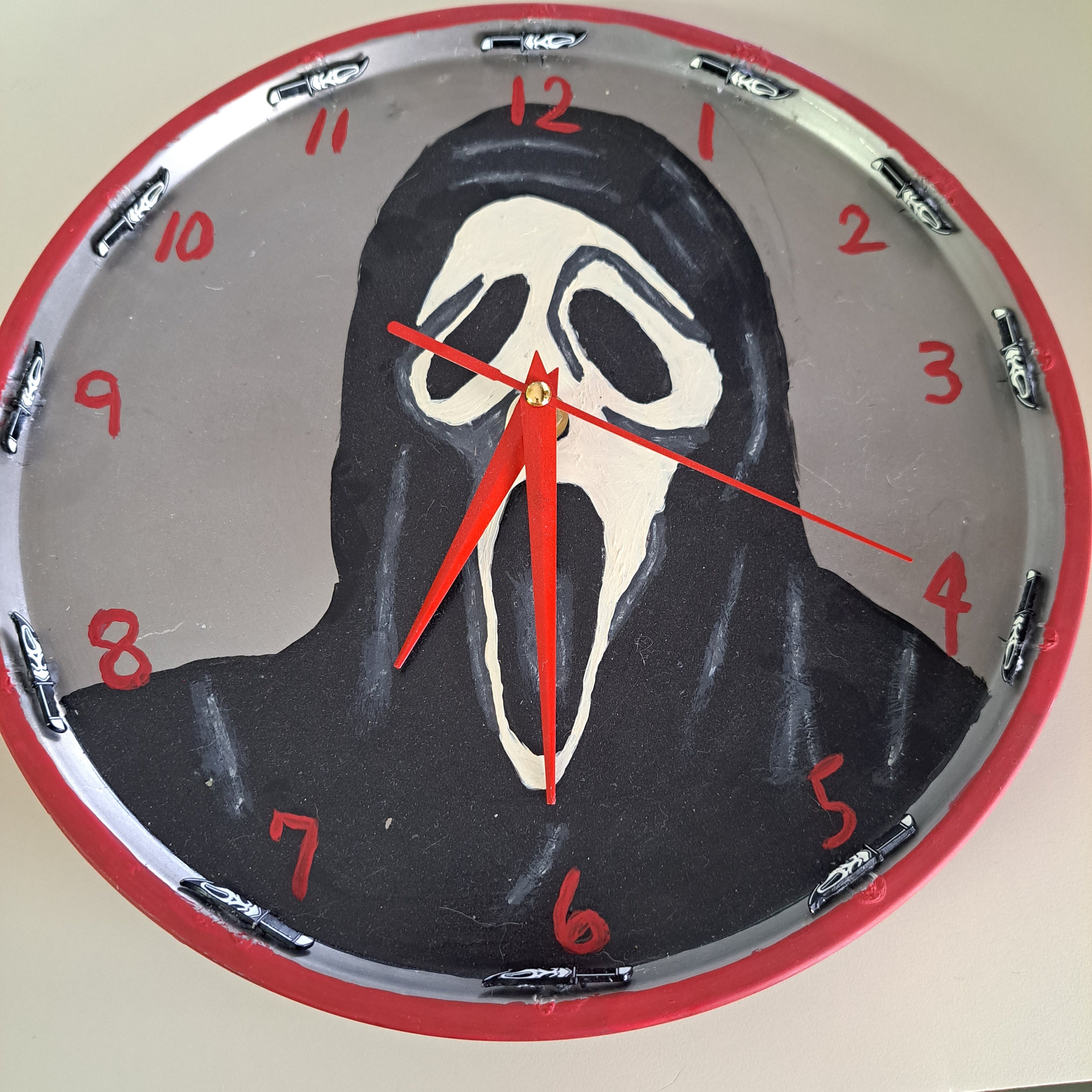 Scary Movie Inspired Clock - Etsy