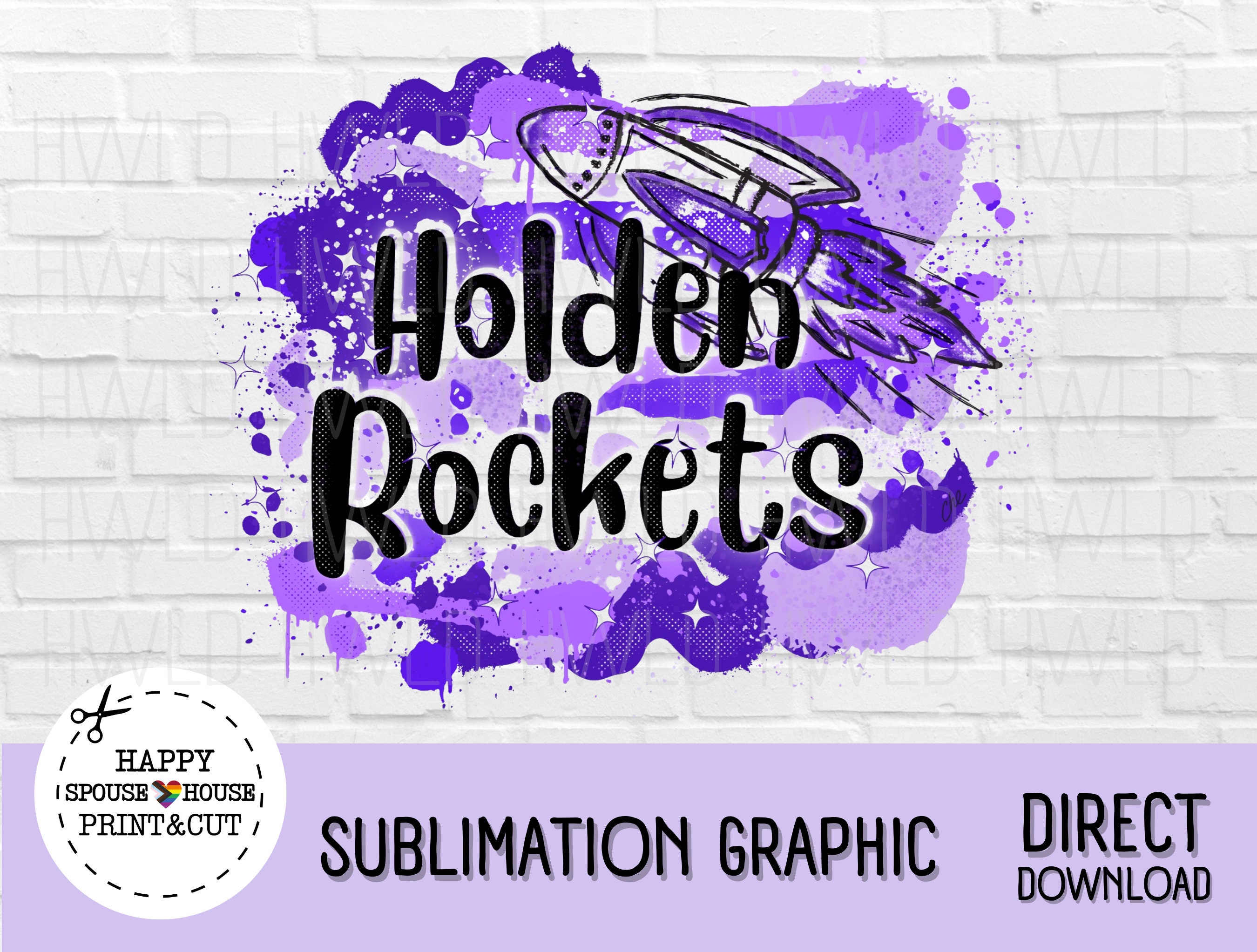 Holden Rockets School Pride PNG | Sublimation Graphic | for Shirts ...