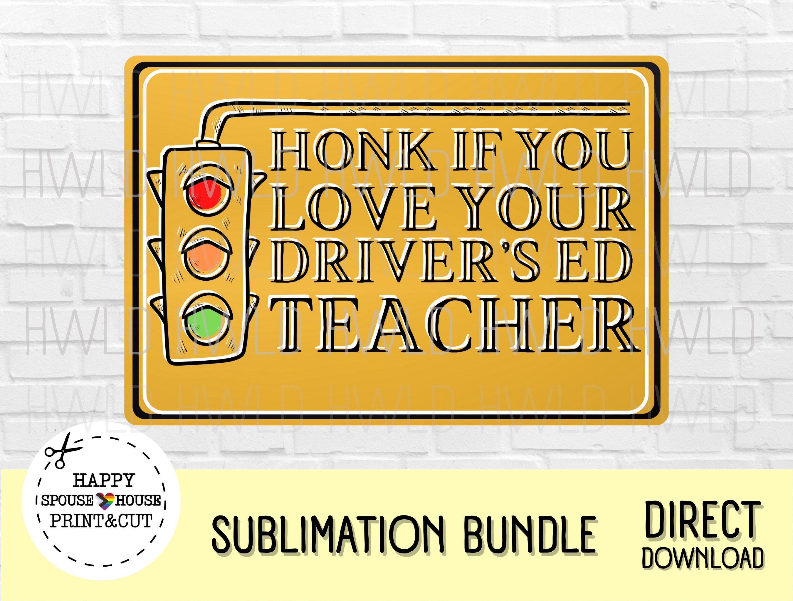 Driver's Ed Teacher Appreciation Sublimation Graphic | High Quality PNG ...