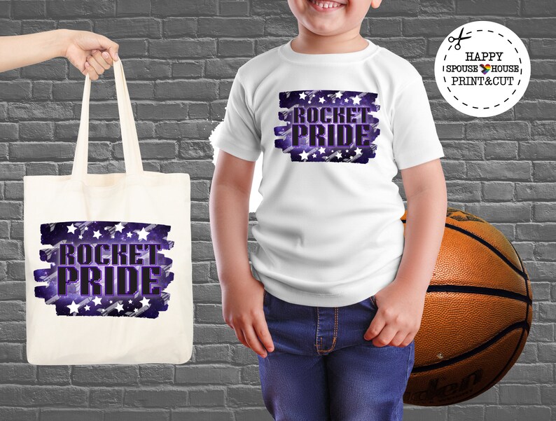 Rocket Pride Holden School PNG Sublimation Graphic for Shirts, Sweaters ...