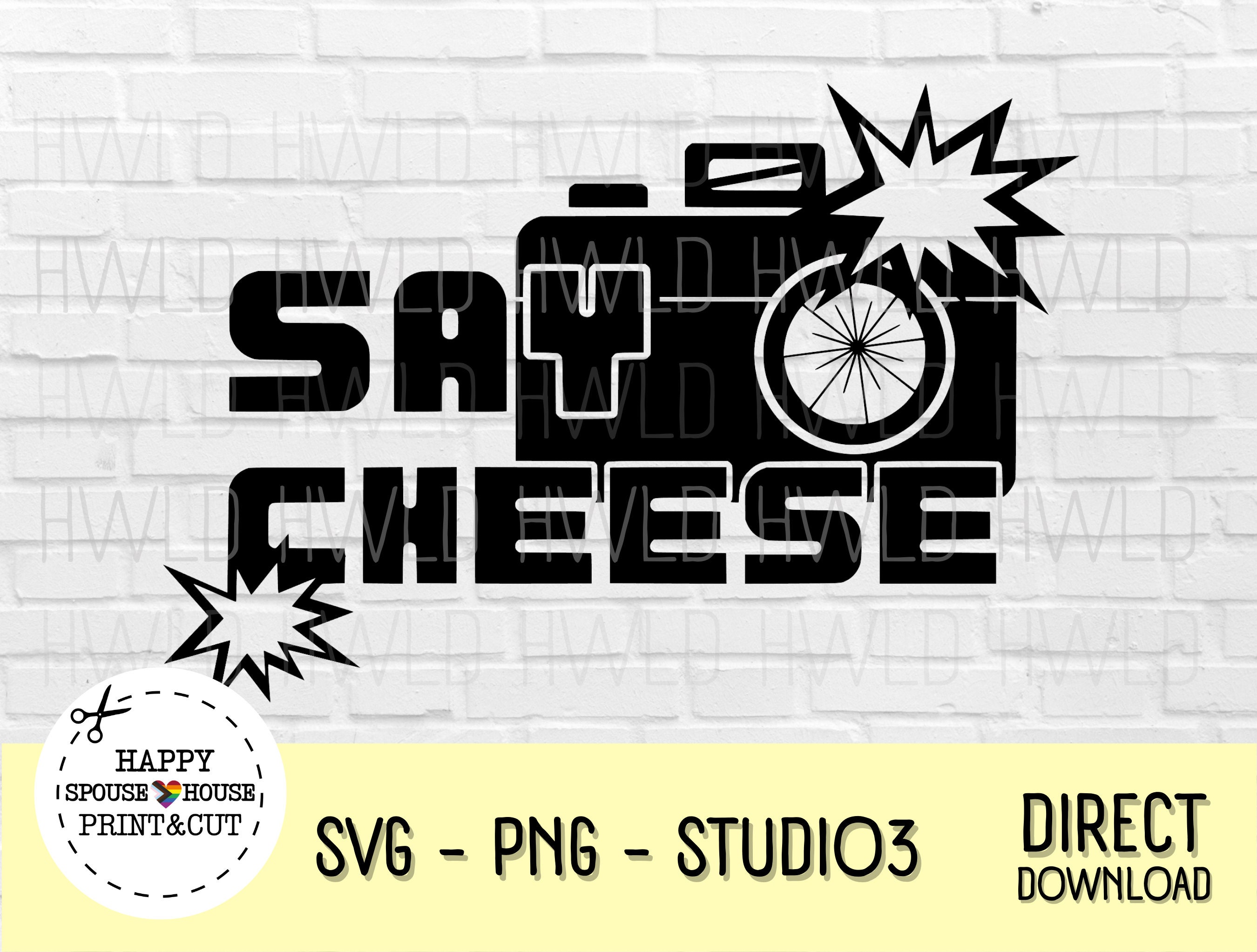 Say Cheese Clip Art