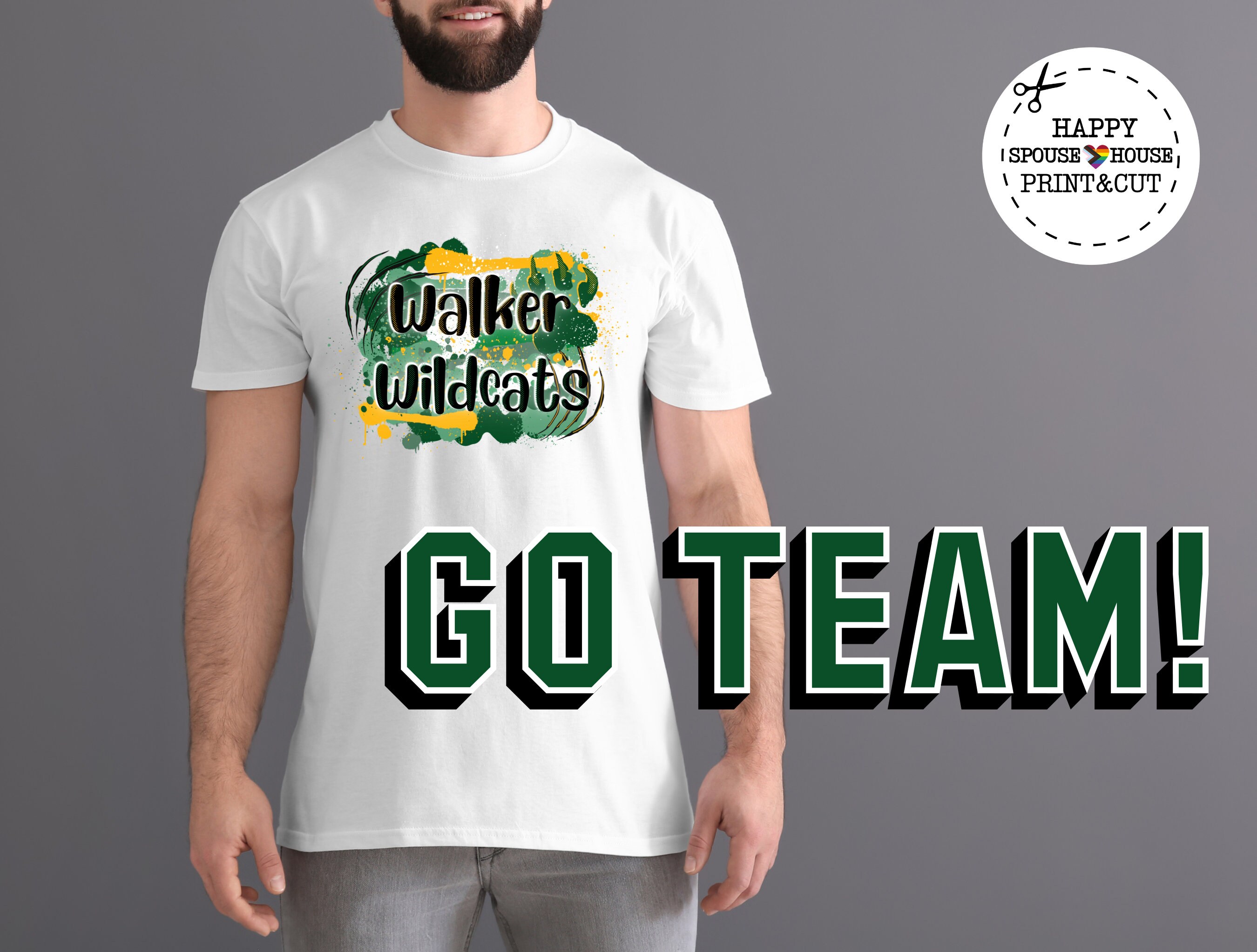 Walker Wildcats Team Pride PNG | Sublimation Graphic | for Shirts ...