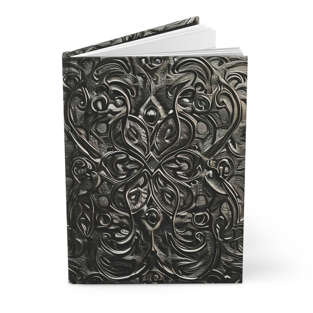 Ornate Book Texture, Black Baroque Texture, Renassance Book Texture ...