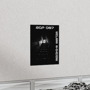 SCP Fanart, Dark Creepy Art, Scp 087 - Endless Staircase Vertical ...