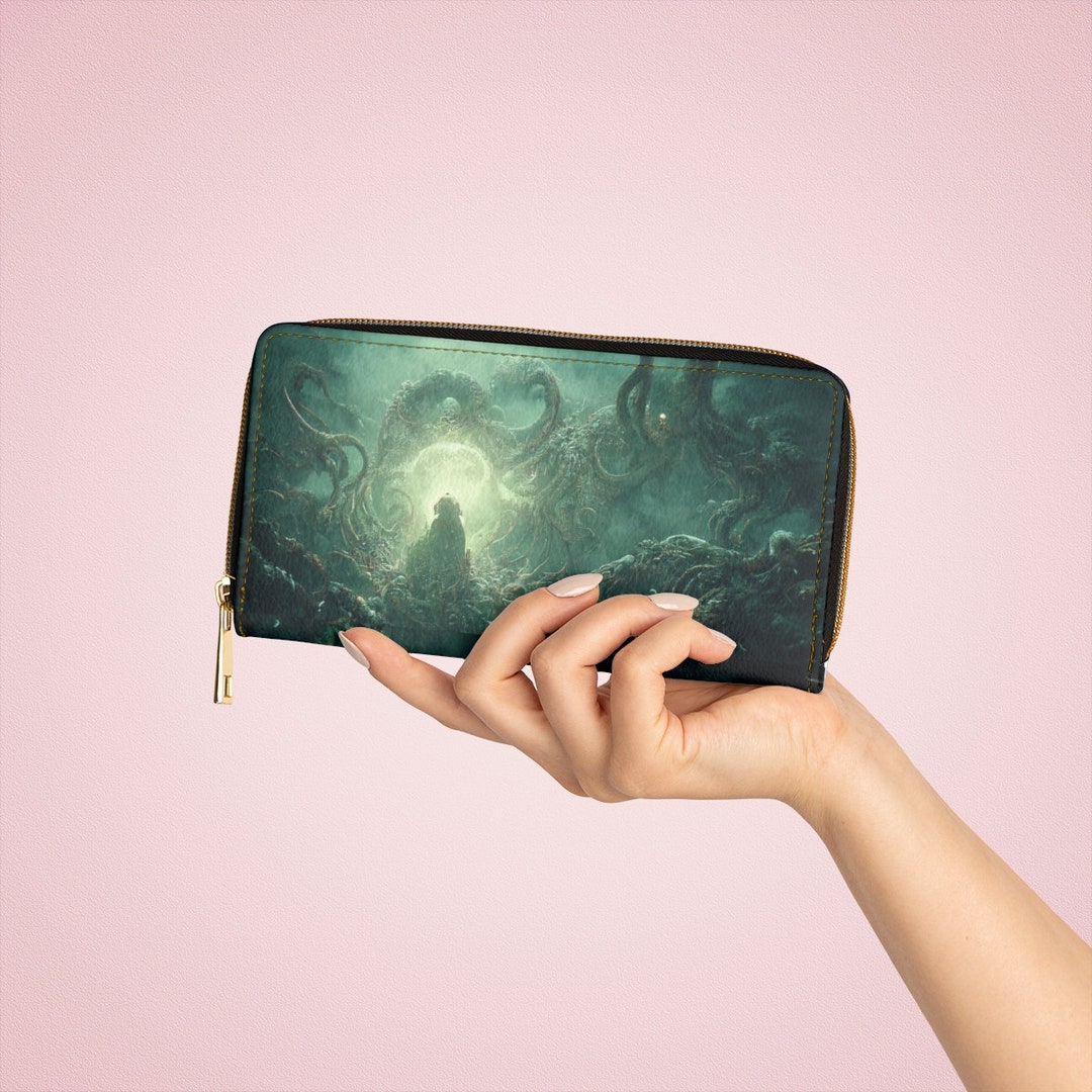 Dark Art Aesthetic Designs, Cthulhu Mythos Themed Printed Leather ...