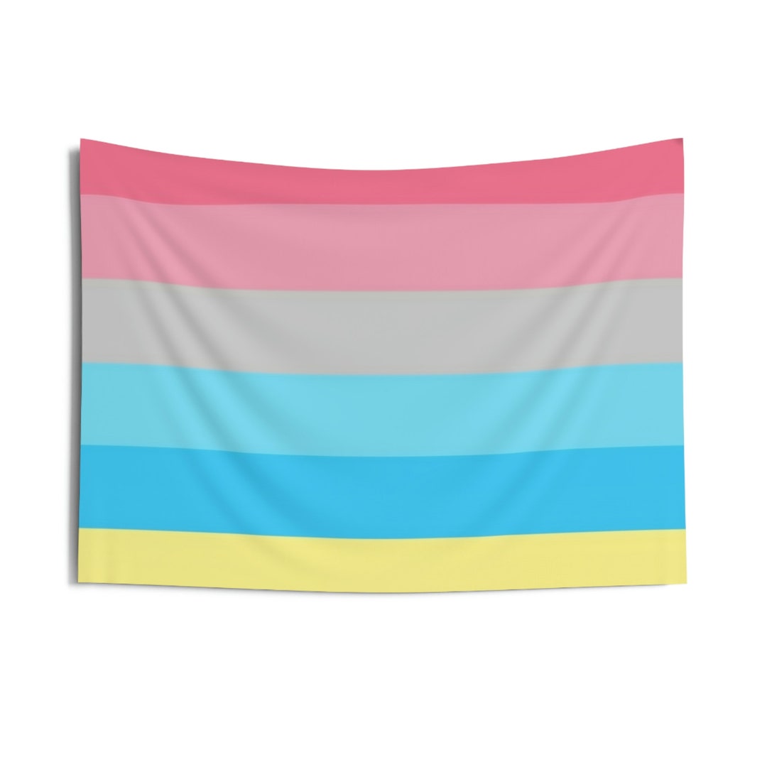 Lgbtq Community Pride Genderflux Pride Flag Home Decor Wall Tapestry