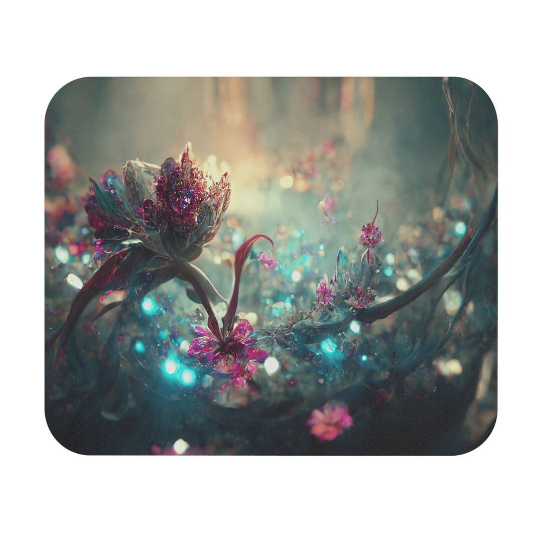 3D Style, Vibrant Colors, Custom Mousepad, Enchantment of Crystal ...