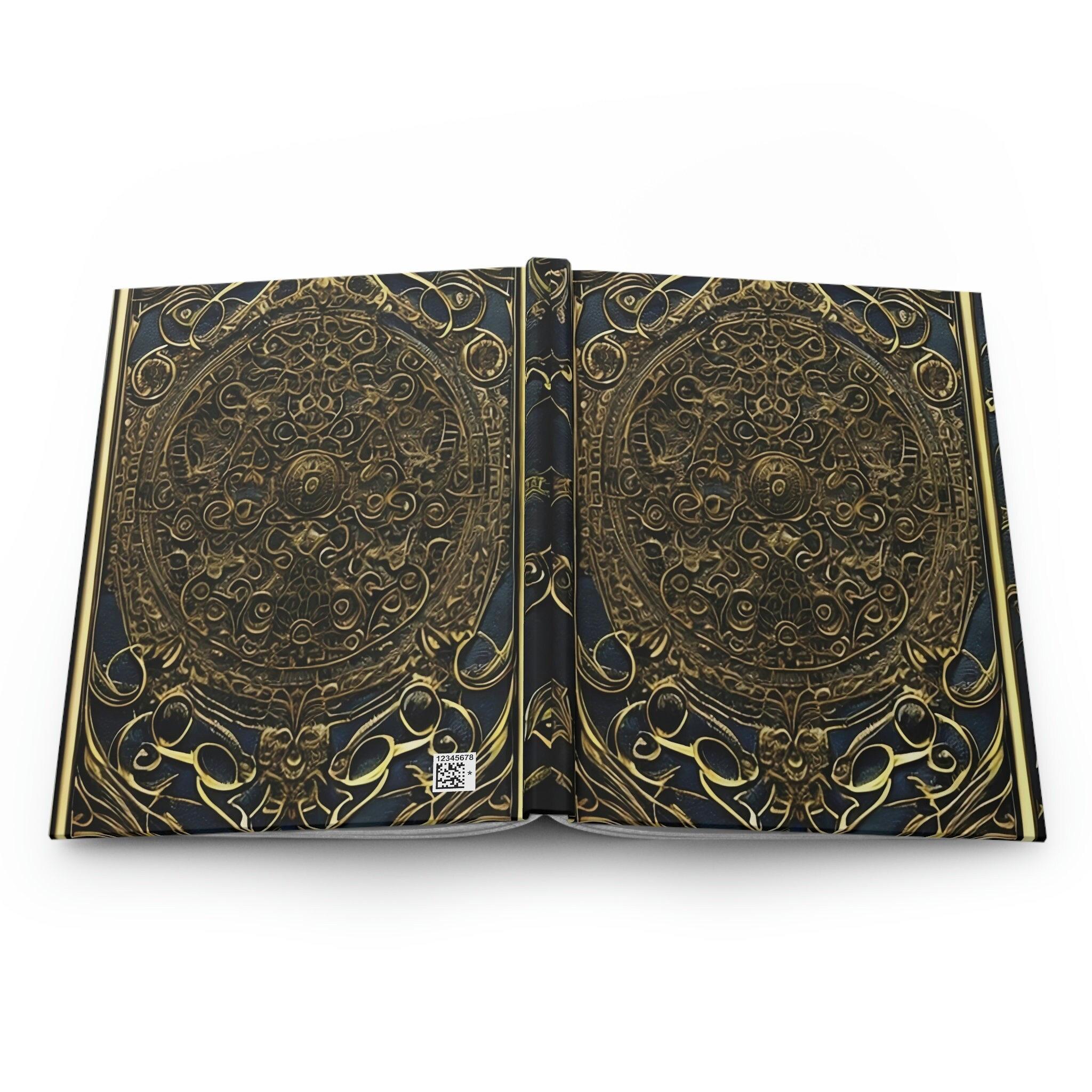 Ornate Book Texture, Black and Gold Texture, Renassance Book Texture ...