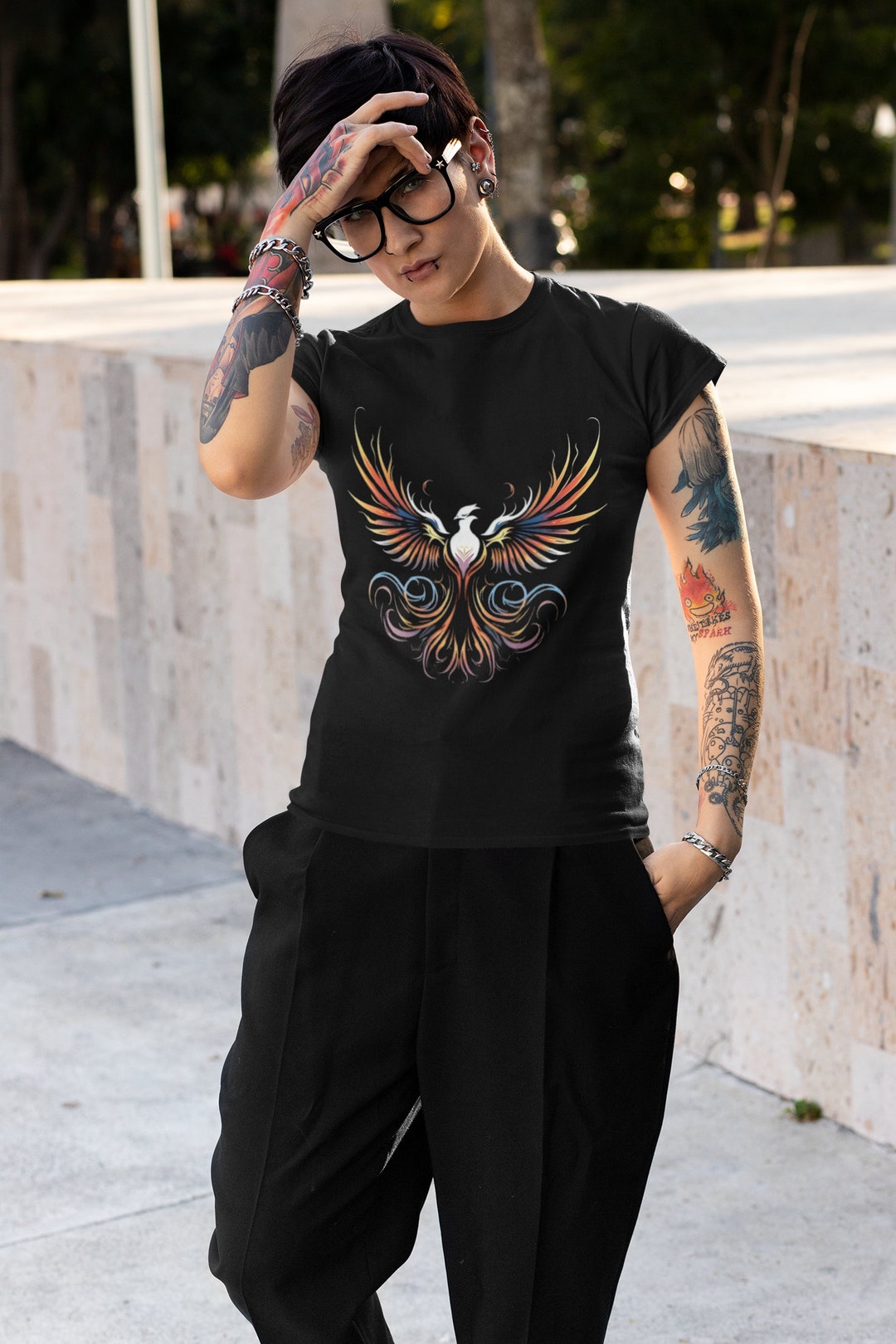 Ink Style Sketch Prints, Hippy New Age Art, Vibrant Psychadelic Colors ...