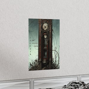 Dark Fantasy Art, Creepy Horry Prints, SCP-224: Grandfather Clock ...