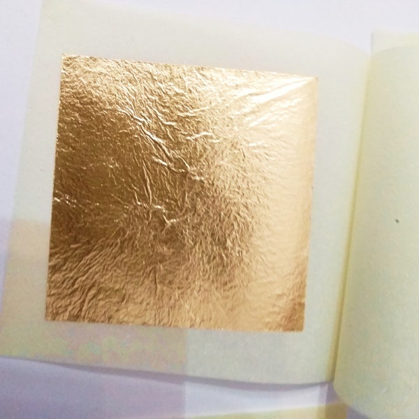 24k Gold Leaf Sheets - Etsy