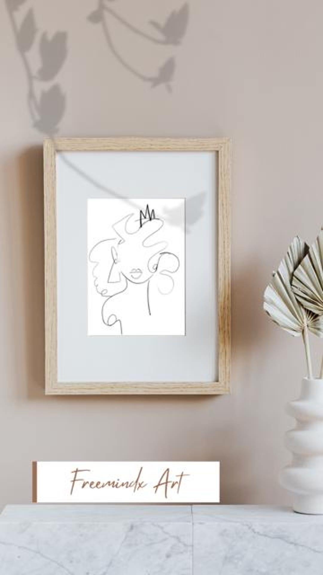 Classy Line Art | Woman Line Art| Minimalist Wall Art | Printable Art ...