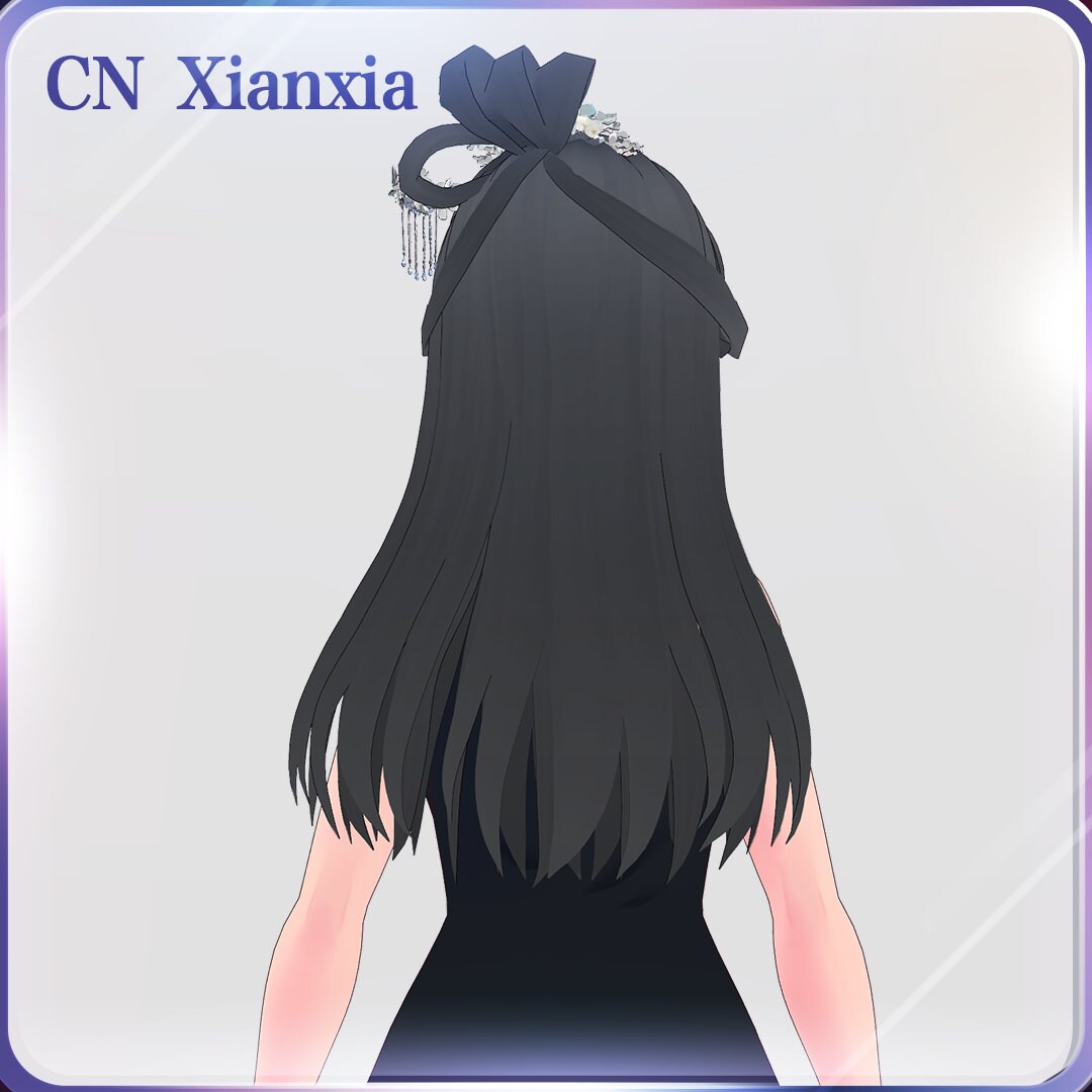 Vroid Chinese Xianxia Girl Hair Preset - Etsy