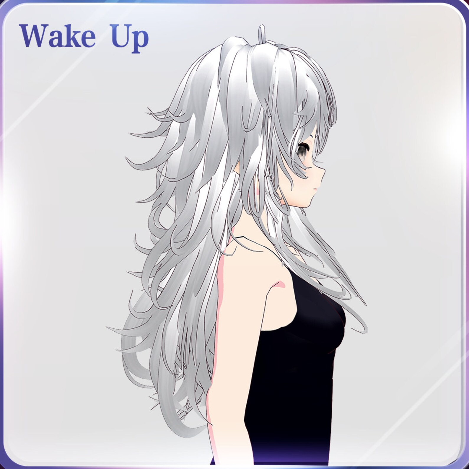Vroid Wake up Hair Preset/ Fluffy Messy Detail Hair - Etsy