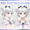 Vroid Fluffy Low Twintails Hair Preset - Etsy
