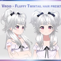 Vroid Custom Color Hair Textures Pack !!PLEASE READ Permissions!! - Etsy