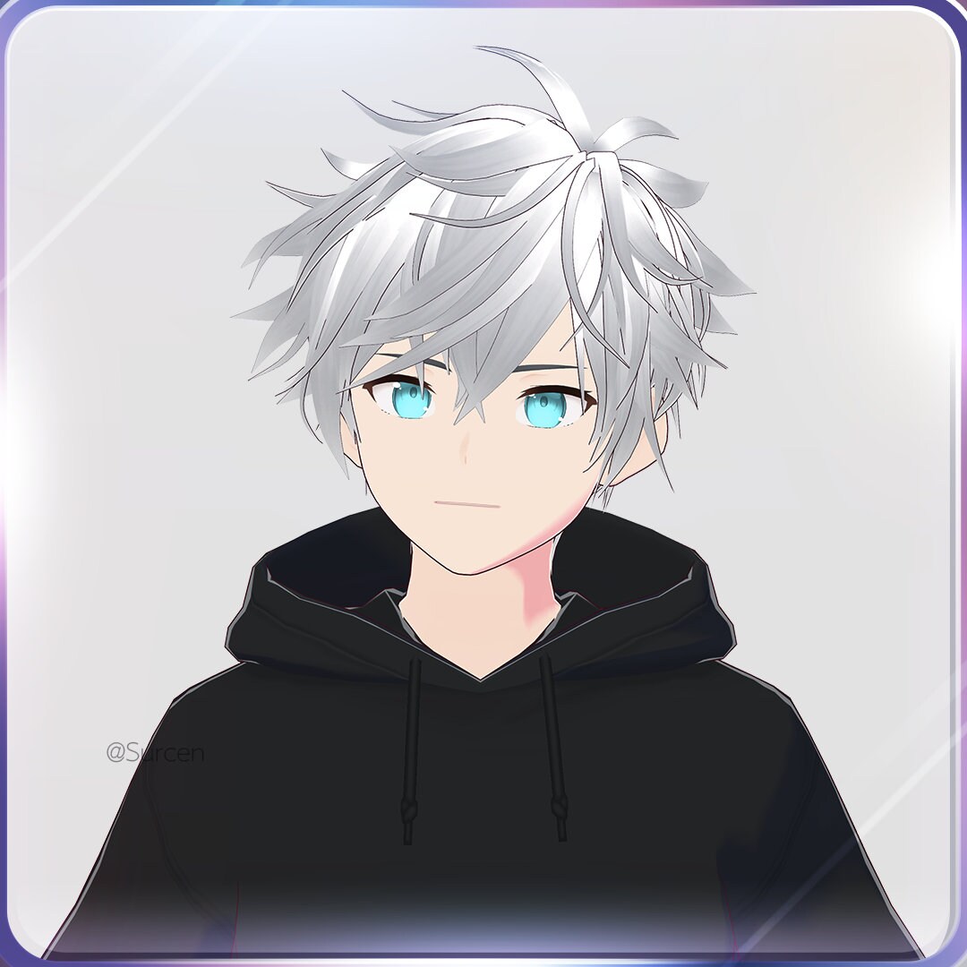 Vroid Hero Boy Hair Preset/ Spike Hair - Etsy