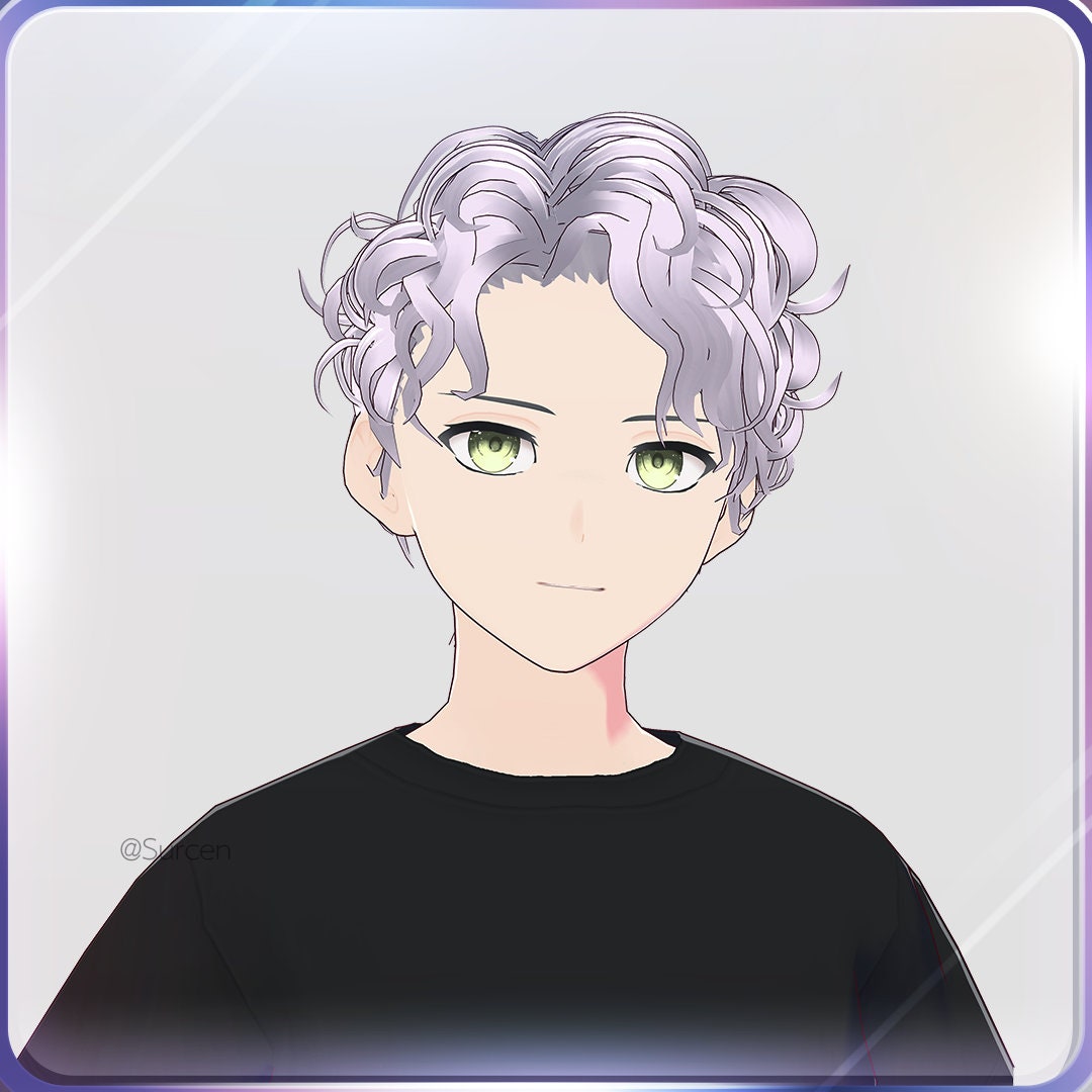 Vroid Curly Hair Preset - Etsy