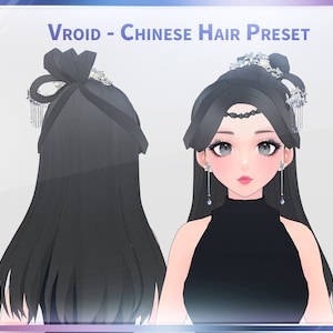 Vroid Chinese Xianxia Girl Hair Preset - Etsy