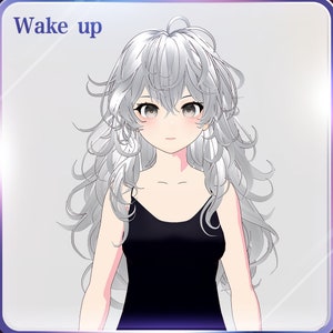 Vroid Wake up Hair Preset/ Fluffy Messy Detail Hair - Etsy