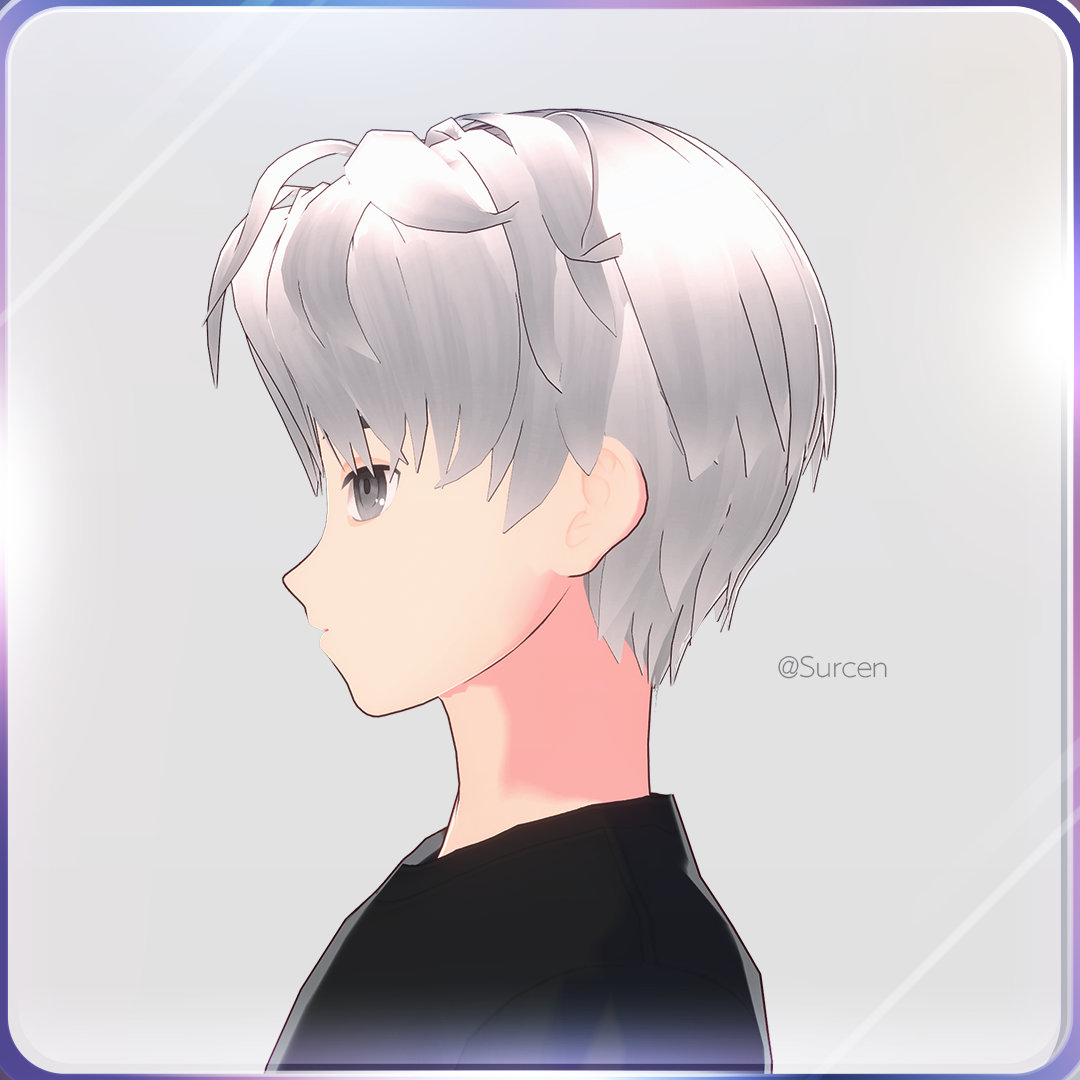 Vroid Handsome Hairstyle - Etsy