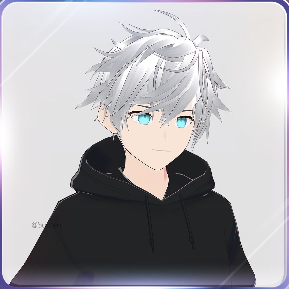 Vroid Hero Boy Hair Preset/ Spike Hair - Etsy