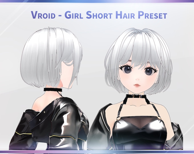 Vroid Hip Hop Style Braid Hair Preset - Etsy